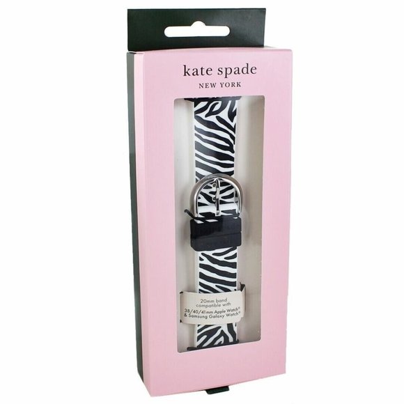 kate spade | Accessories | Kate Spade Zebra Print Silicone Smart Watch ...